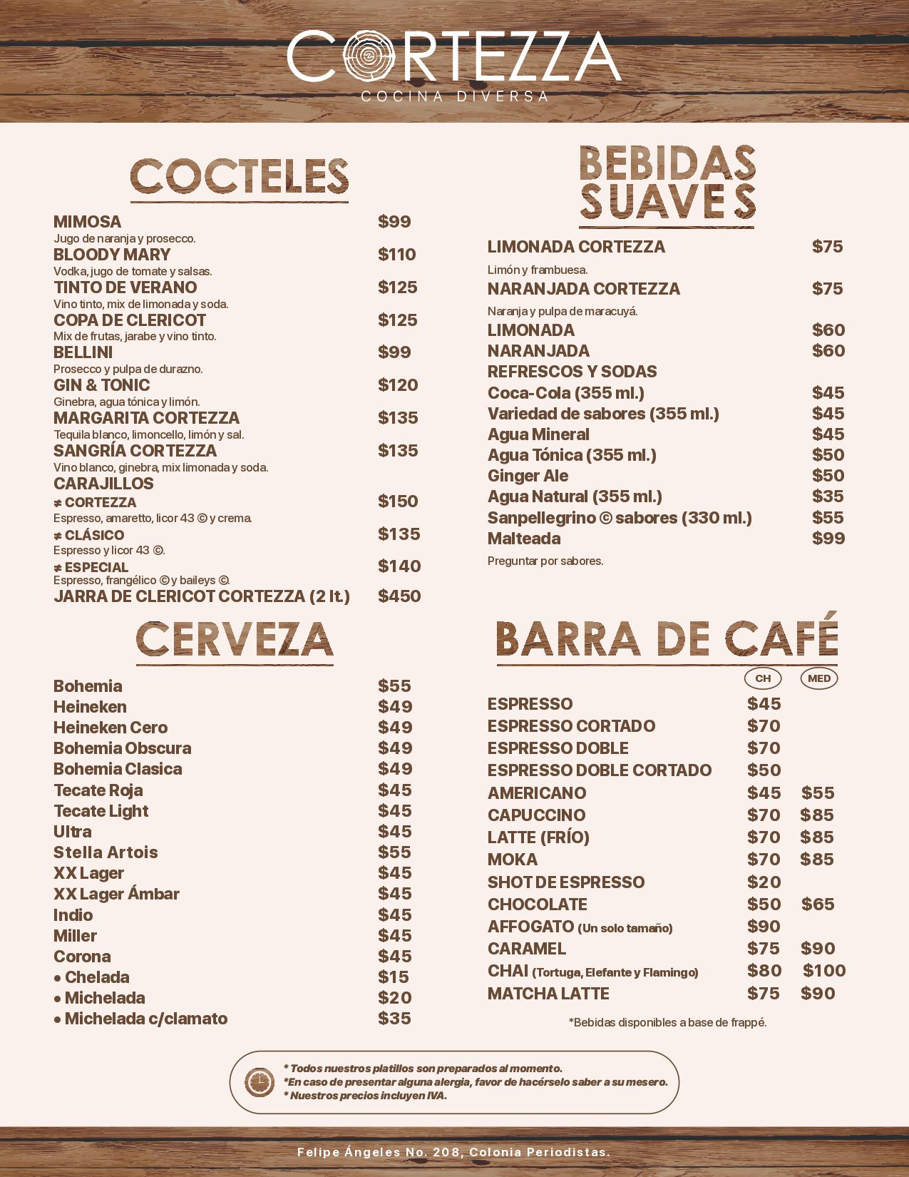Cortezza Restaurante – Cocina Diversa